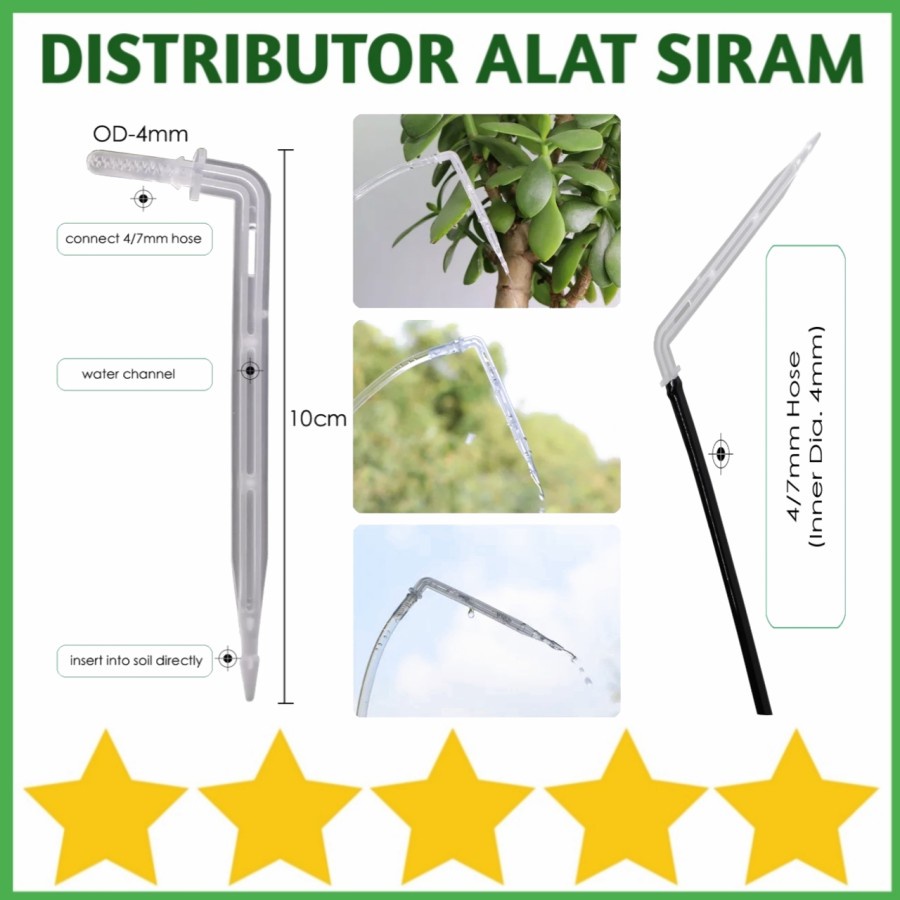 Jual IRIGASI TETES DRIP STICK SPRINKLER STICK DRIPPER BENGKOK UNTUK ...