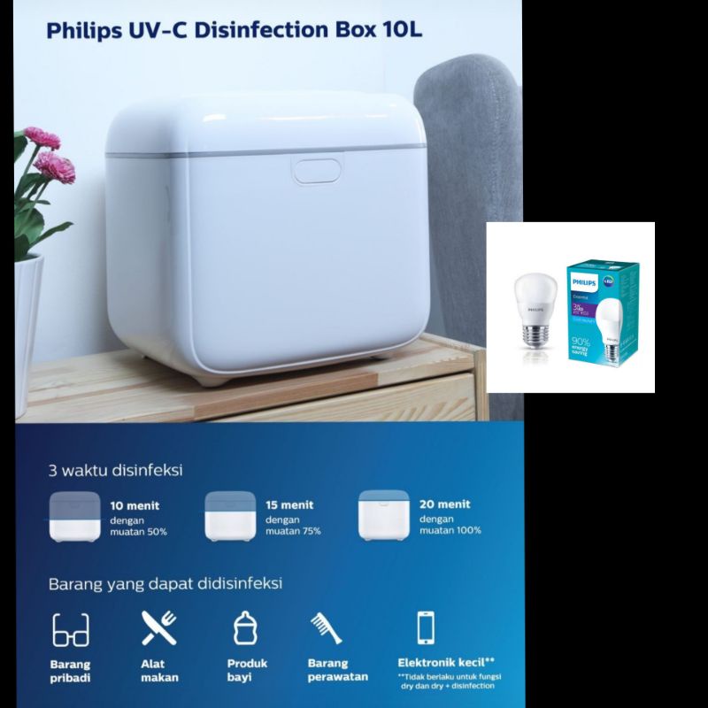 Jual PHILIPS UVC BOX 10L | Shopee Indonesia