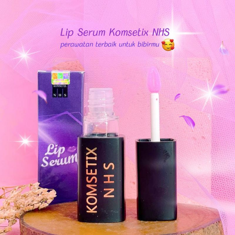 Jual NHS NEW LIP SERUM (pemerah bibir alami, pencerah bibir gelap hitam ...