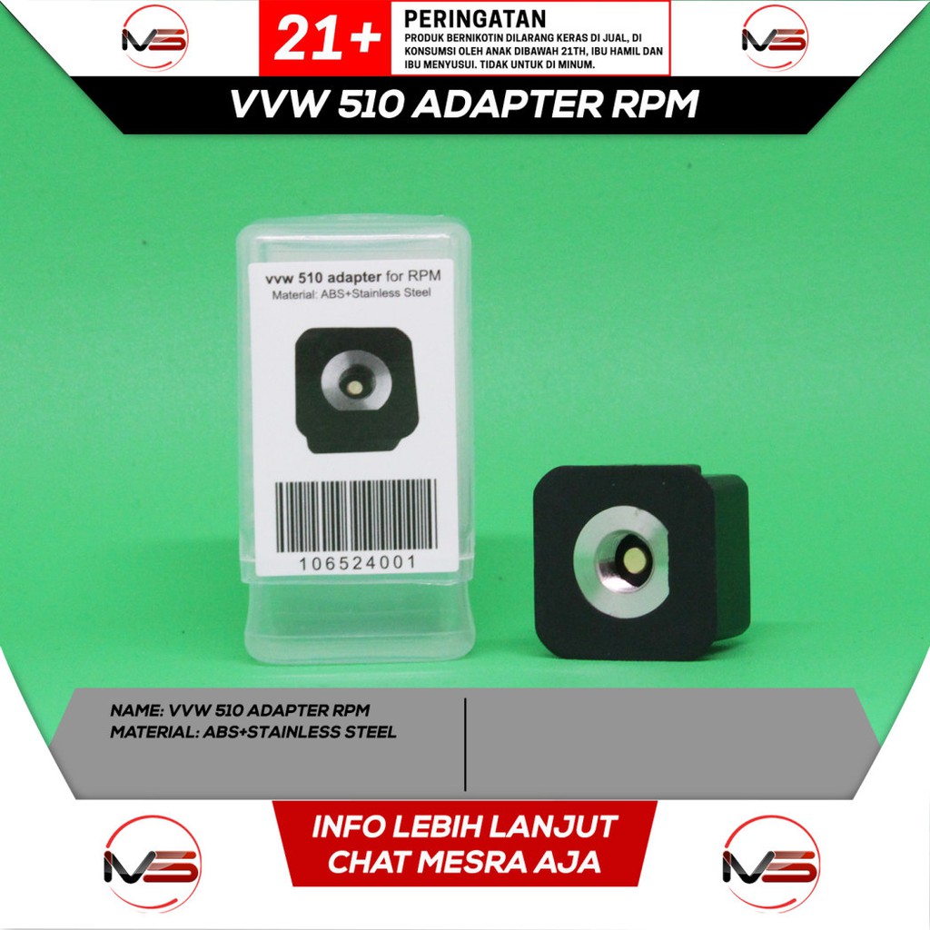 Jual VVW 510 ADAPTER FOR RPM 40 / VINCI / VINCI X MOD POD | Shopee ...