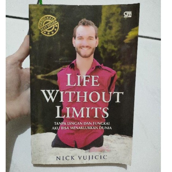 Jual Buku Rohani Kristen Life Without Limits Nick Vujicic Shopee