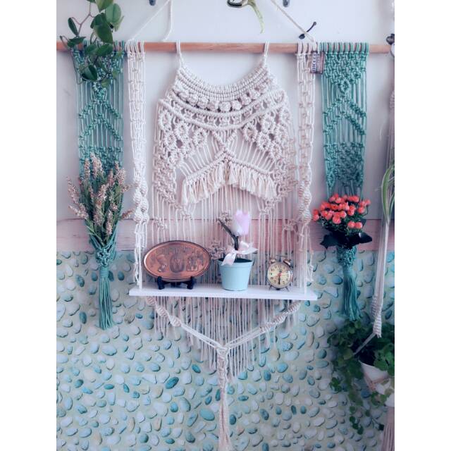 Jual MACRAME PLANTHANGING with ambalan | Shopee Indonesia