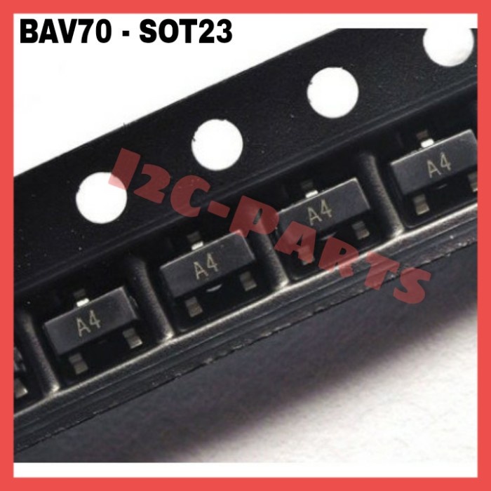 Jual BAV70 A4 SOT23 BAV70LT1G 0.2A SMD Switching Diode Common Cathode | Shopee Indonesia