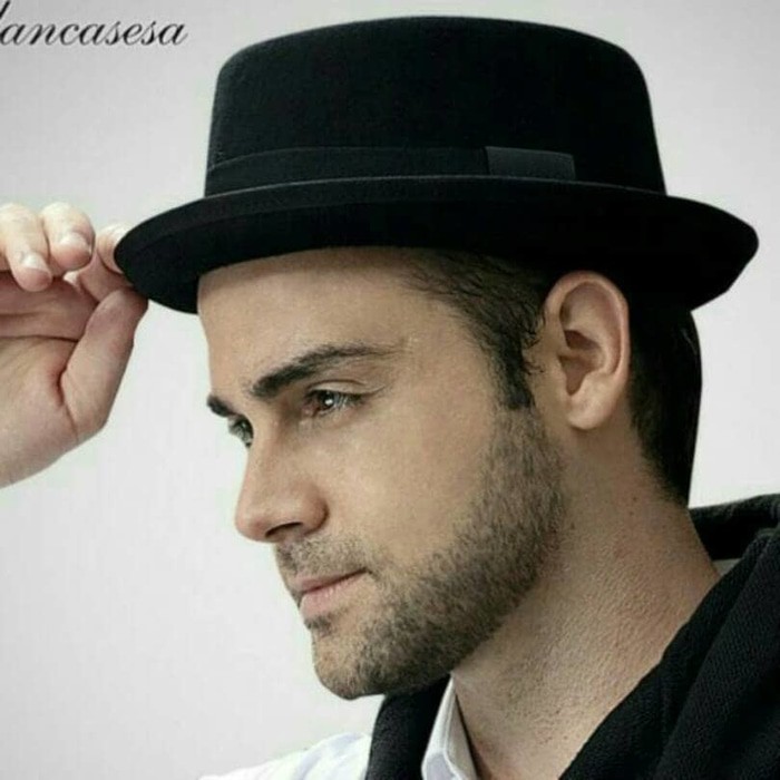 Jual topi fedora pie hat topi bulat pork pie topi glen fredly | Shopee ...
