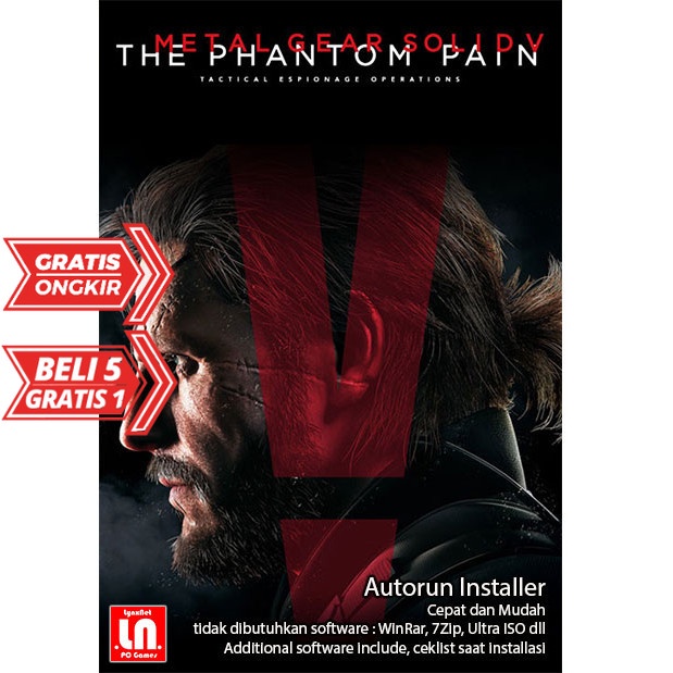 Jual Metal Gear Solid V - The Phantom Pain - PC Game Adventure Shoot ...