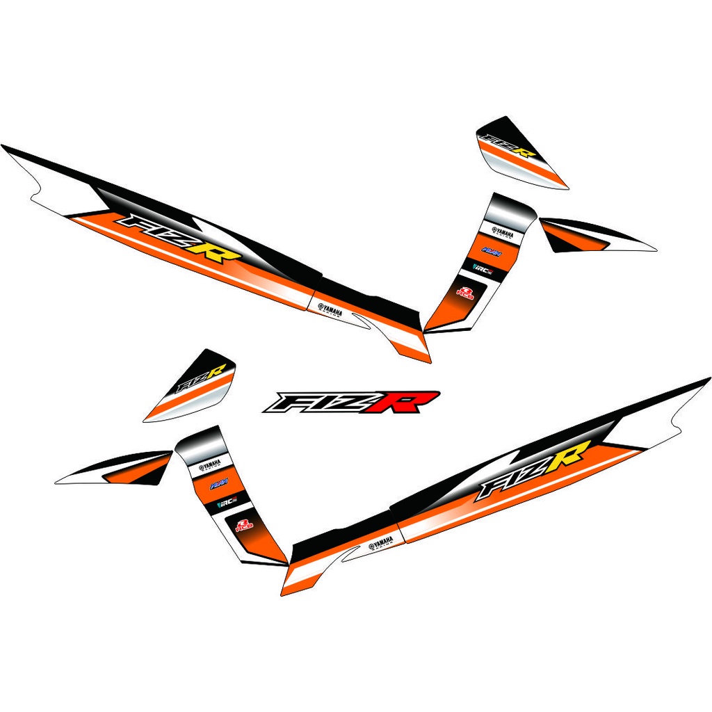 Jual STICKER STRIPING VARIASI YAMAHA FIZ-R / F1Z-R - SFZR - STIKER LIST ...