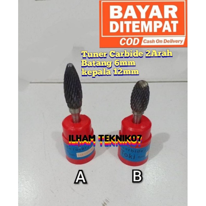 Jual bor tuner Carbide 2arah tuner 2 arah as 6mm cuner 2arah tuner ...