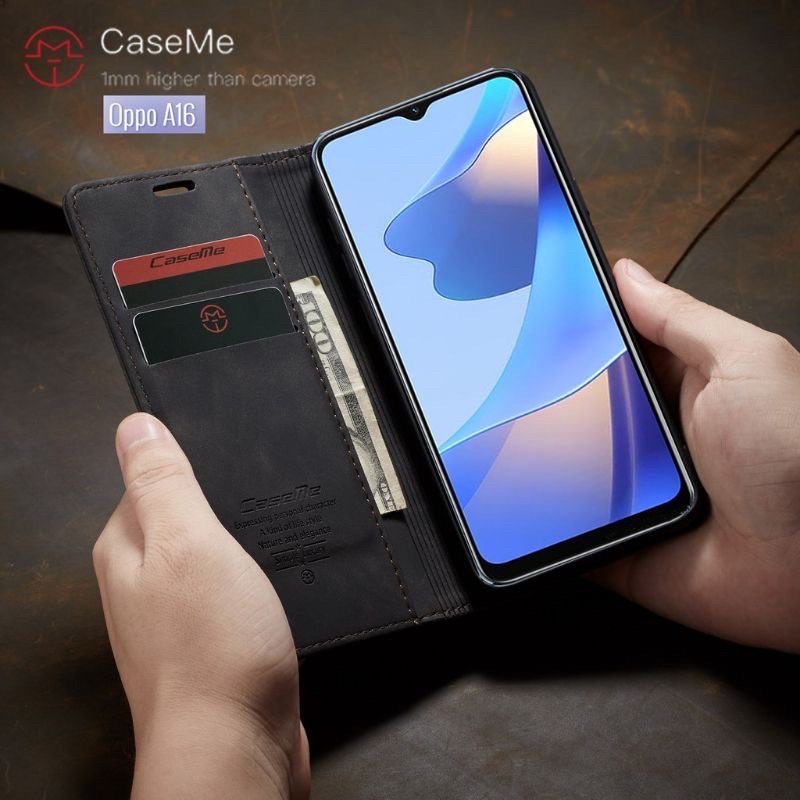 Jual Flip Case Oppo A16 A55 A74 4G A74 5G A95 A76 CASEME ORIGINAL Case ...