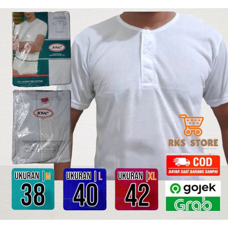 Jual Kaos oblong kancing pria dewasa merek jovac | Shopee Indonesia Jual Kaos oblong kancing pria dewasa merek jovac | Shopee Indonesia