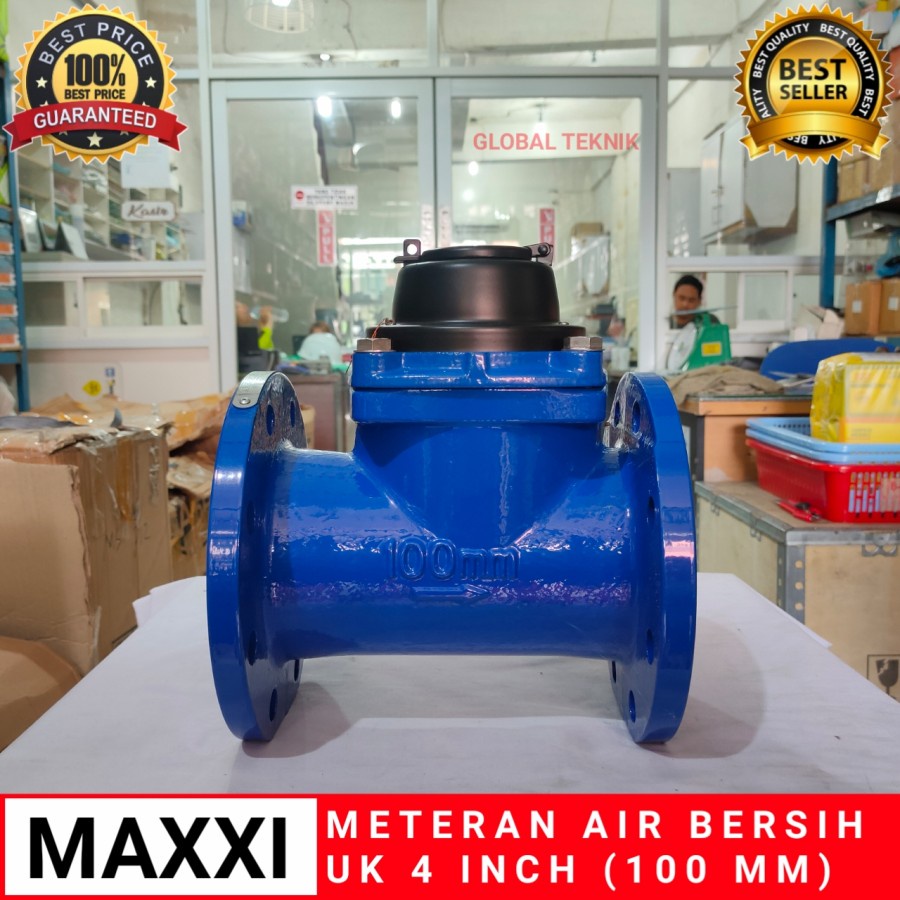 Jual Flow Meter Flowmeter 4" Flange DN100 DN 100 DN100 MM DN100MM DN ...