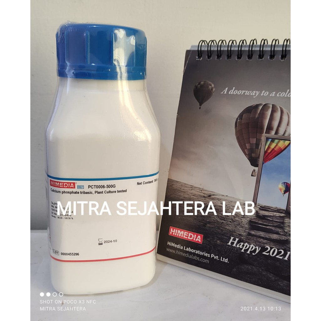 Jual CALCIUM PHOSPHATE TRIBASIC 500 GRAM HIMEDIA PCT0006 | Shopee Indonesia