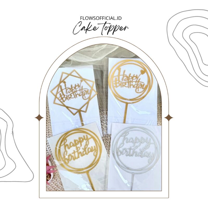 Jual CAKE TOPPER / HIASAN KUE / HIASAN ROTI / HIASAN SNACK TOWER ...