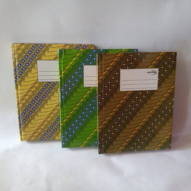 Jual Buku Kwarto Hard cover Mirage Batik 200 lembar | Shopee Indonesia
