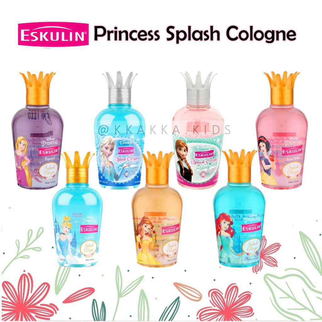 Jual Eskulin Disney Princess Splash Cologne 60ml | Shopee Indonesia