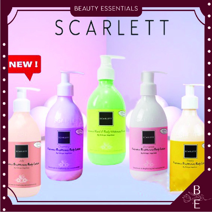 Jual BEAUTY ESSENTIALS - SCARLET WHITENING BY FELICYA Body Lotion ...