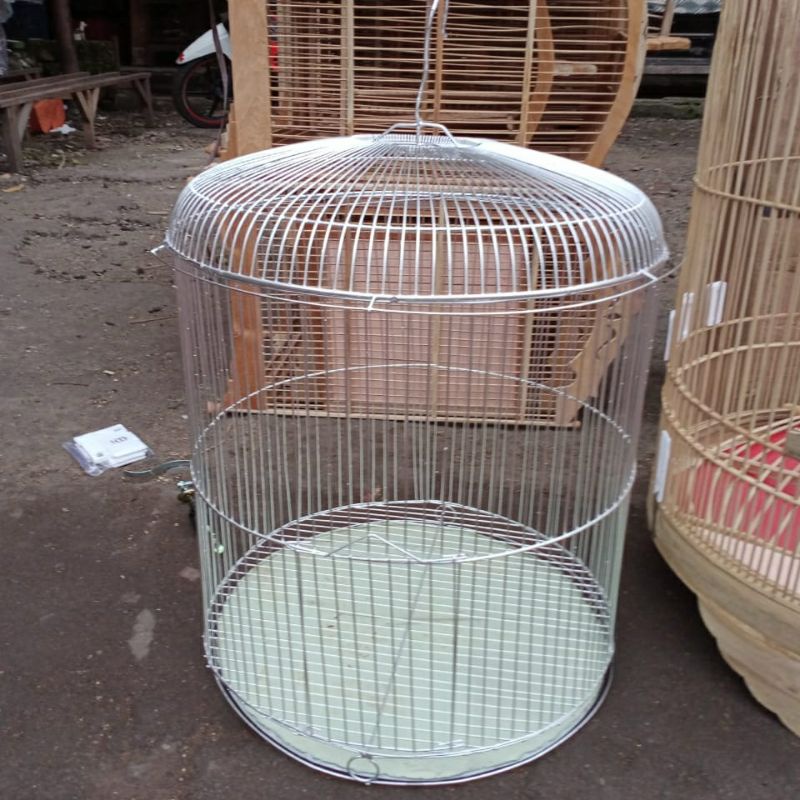 Jual Sangkar/Kandang Beo Besi Gantung bulat | Shopee Indonesia