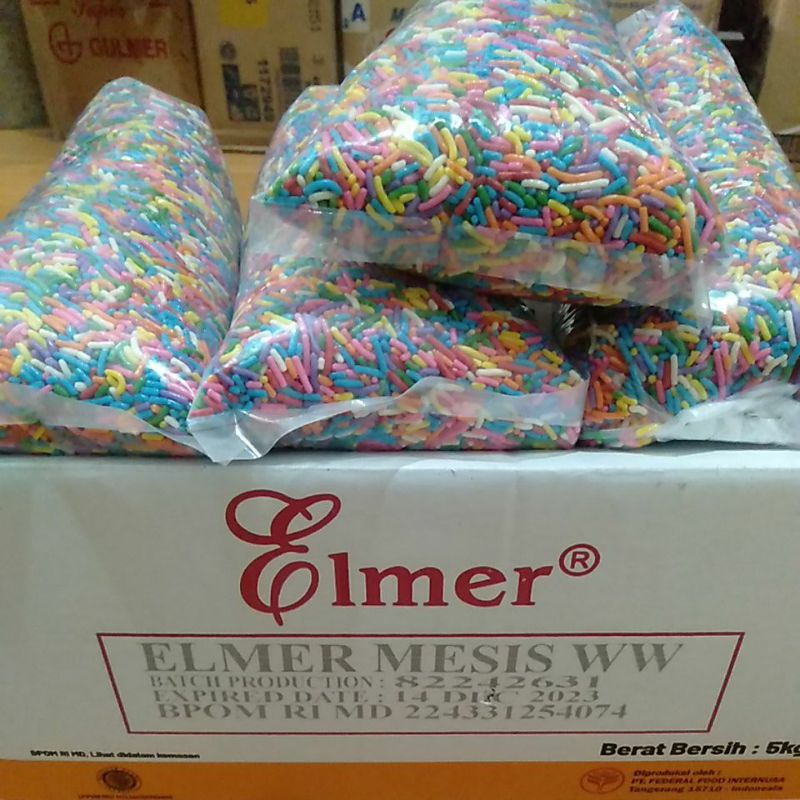 Jual ELMER MESIS WARNA repack 1kg 500g 250g | Shopee Indonesia