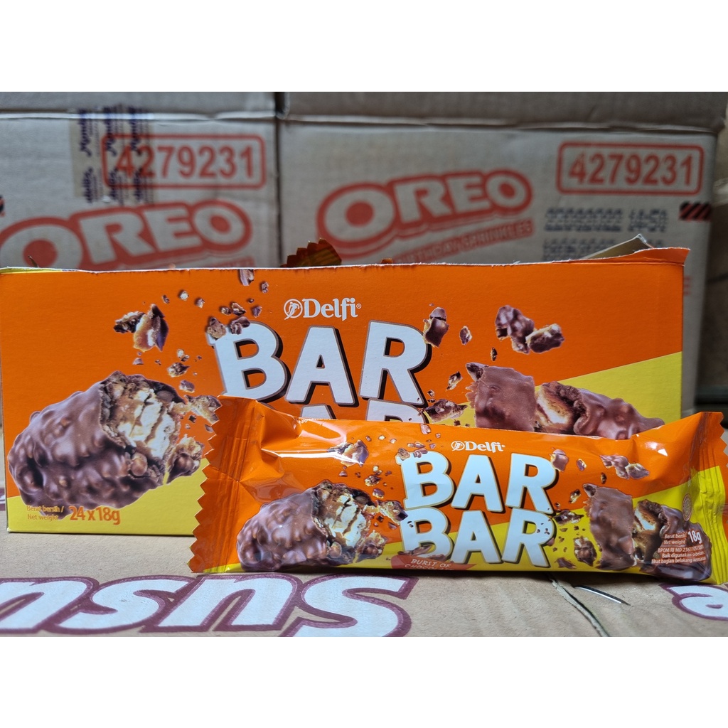 Jual Delfi Bar Bar Wafer 18 gram | Shopee Indonesia