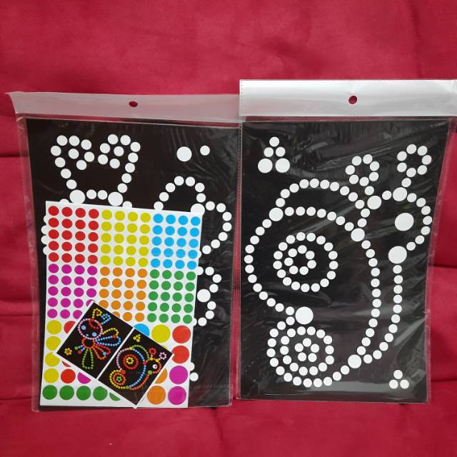 Jual Sticker Dot to Dot-Kupu-kupu dan Capung | Shopee Indonesia