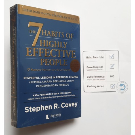 Jual Buku The 7 Habits Of Highly Effective People - Stephen R. Covey | Shopee Indonesia