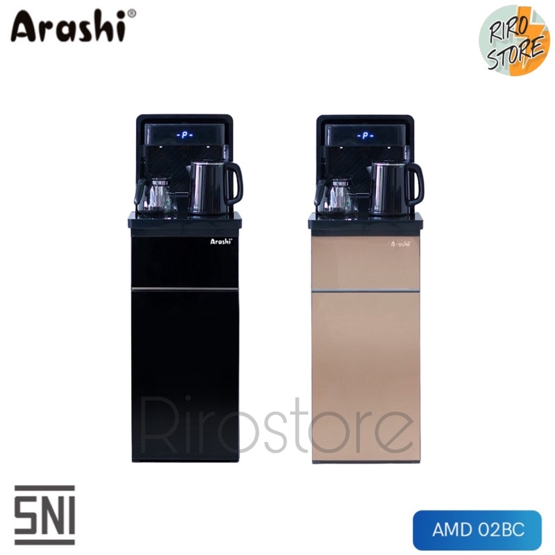 Jual Arashi Dispenser Multifungsi 4 in 1 Galon Bawah + Remote AMD 02 BC ...
