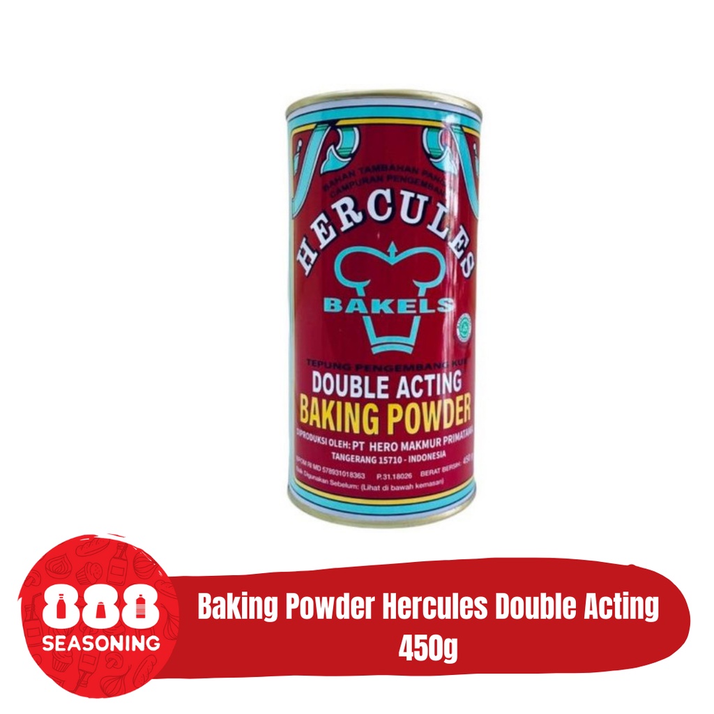Jual BAKING POWDER DOUBLE ACTING HERCULES (Pengembang Kue) 450g ...
