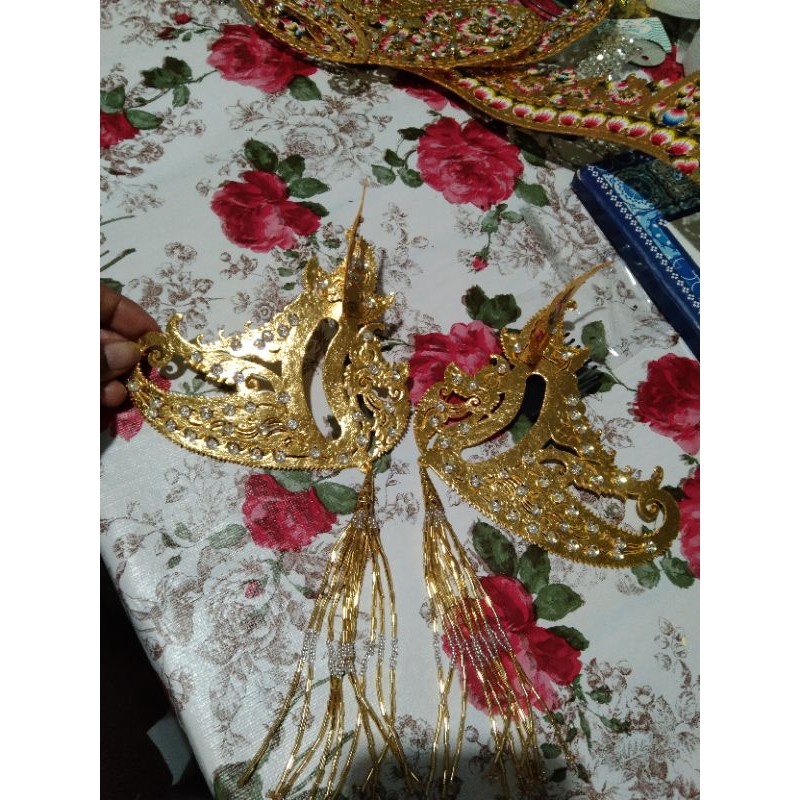 Jual asesoris tari sumping alusan wayang orang | Shopee Indonesia