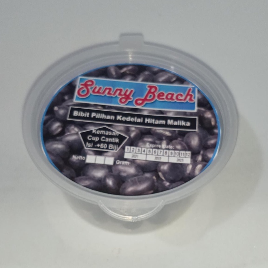 Jual Bibit Pilihan Kedelai Hitam Malika Kemasan Cup|Benih Kedelai Hitam ...