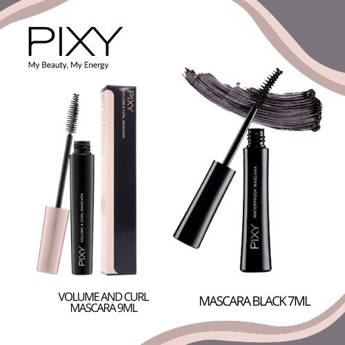 Jual PIXY MASCARA WATERPROOF MASCARA BLACK [BPOM] | PIXY VOLUME AND ...