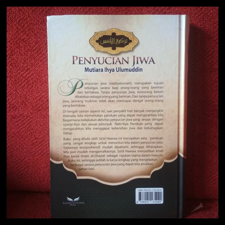 Jual Buku Religi/Buku Spiritual Ihya Ulumuddin- Penyucian Jiwa / Said Ha'Wa | Shopee Indonesia