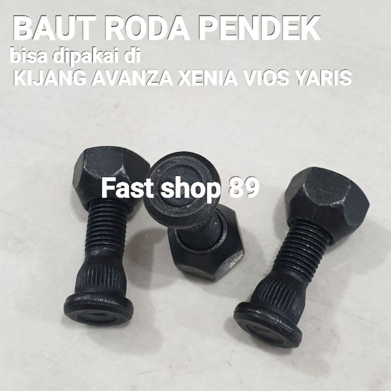 Jual BAUT RODA MUR MOBIL KIJANG KF20 AVANZA XENIA YARIS VIOS HUB BOLT ...