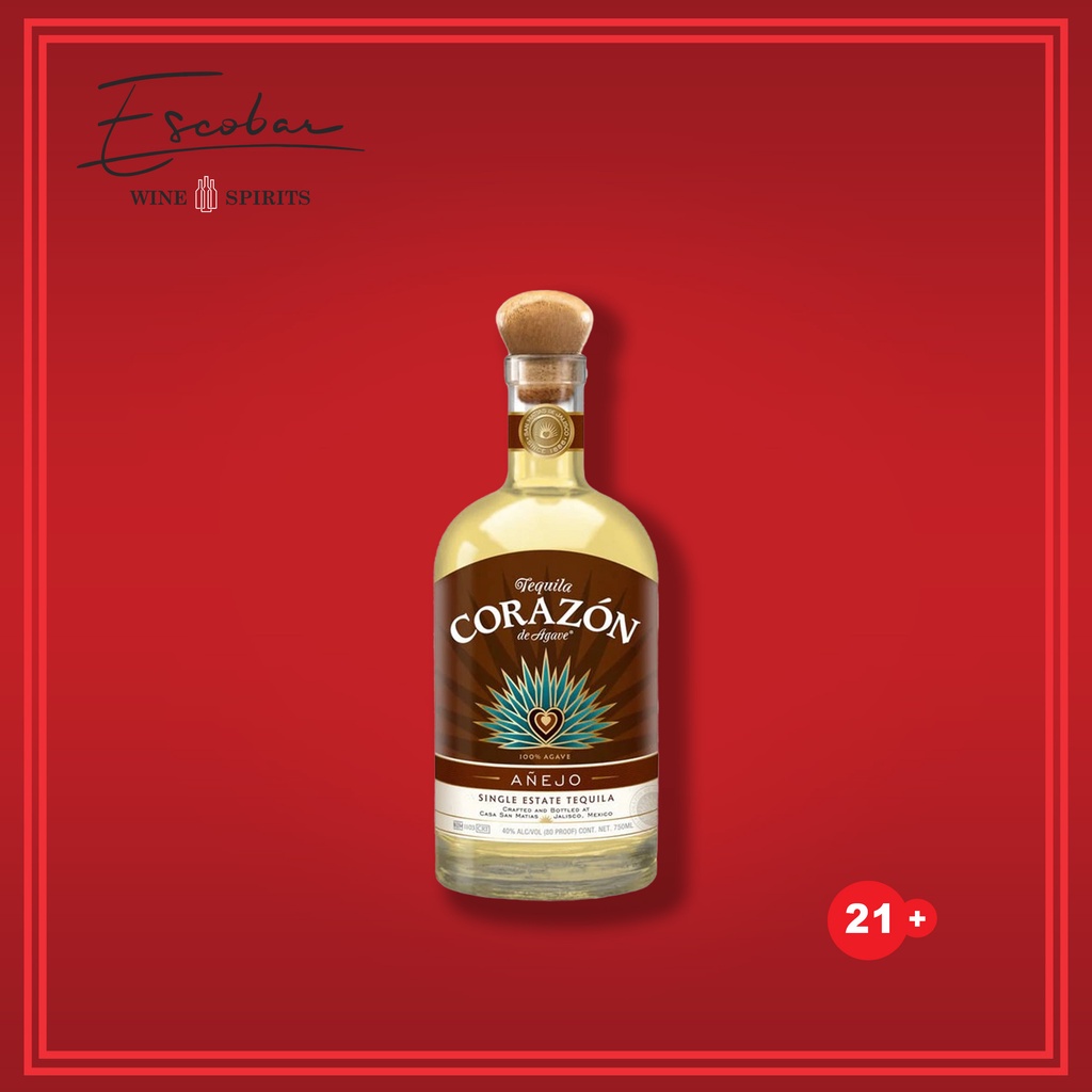 Jual Corazon De Agave Anejo Tequila 750ml | Shopee Indonesia