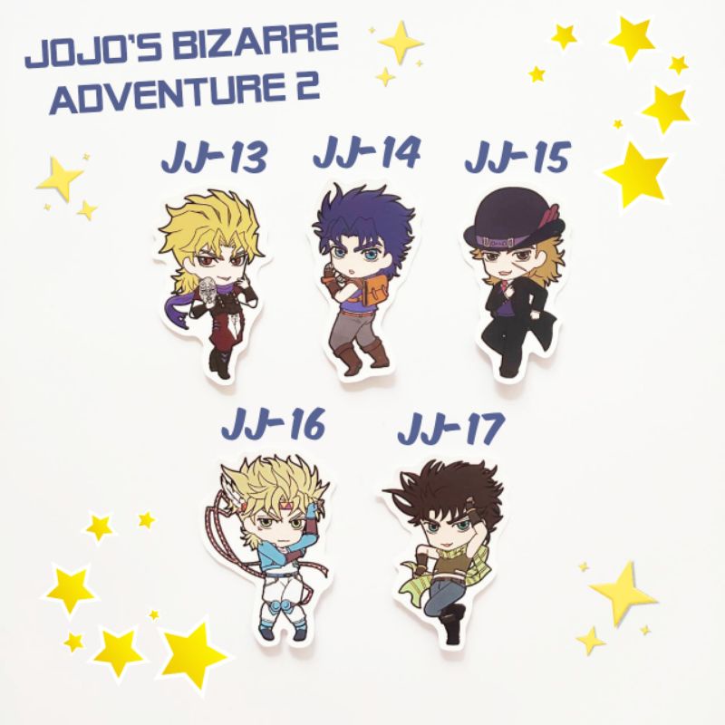 Jual Sticker Anime Jojo no Kimyou na Bouken 2 Jojo's Bizarre Adventure ...
