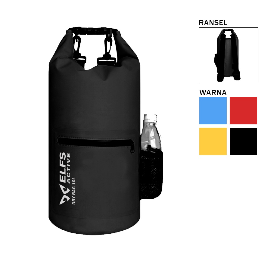 Jual Dry Bag Backpack Waterproof 10 Liter Tas Ransel Anti Air 100% ...