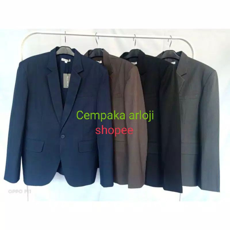 Jual Jas Slim Fit Pria Jas Formal Pria Kualitas Premium | Shopee Indonesia