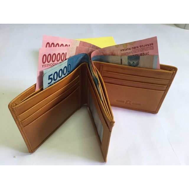 Jual dompet kulit 3 in 1 asli kartu banyak 3 slot uang | Shopee Indonesia