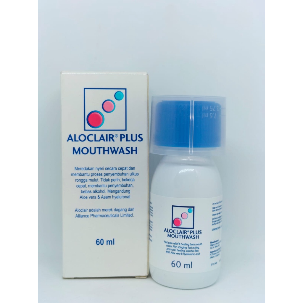 Jual ALOCLAIR PLUS MOUTHWASH 60 ml | Shopee Indonesia