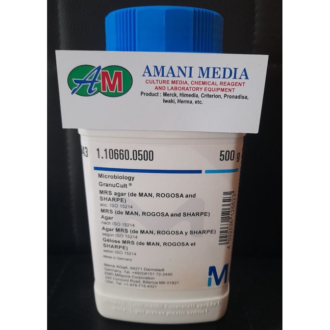 Jual MRS Agar/media MRSA (Merck) | Shopee Indonesia