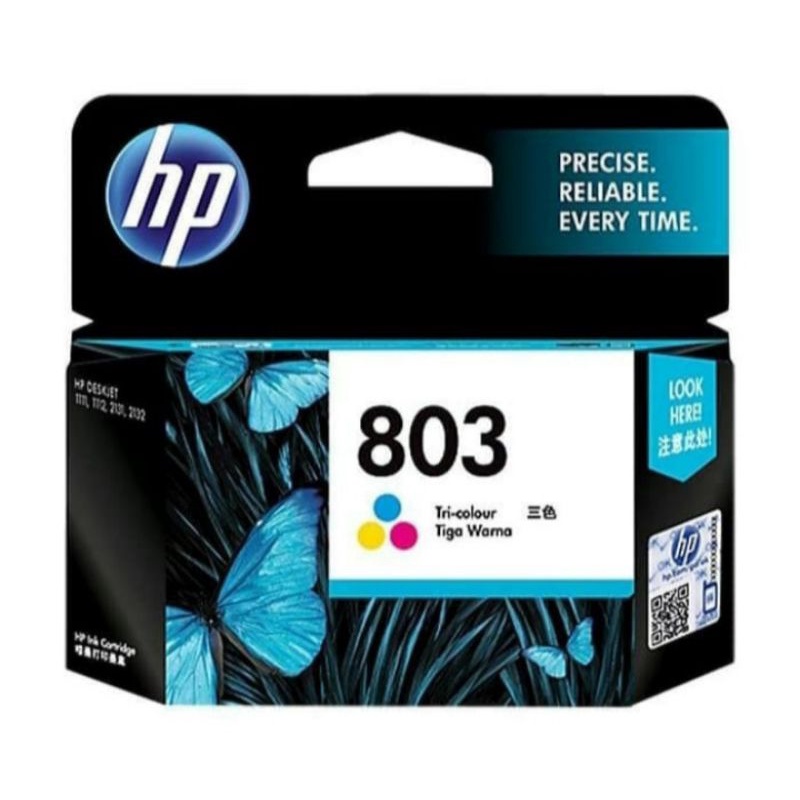 Jual tinta hp 803 color original=hp deskjet 111.1112.2132.2622.2623.dll ...