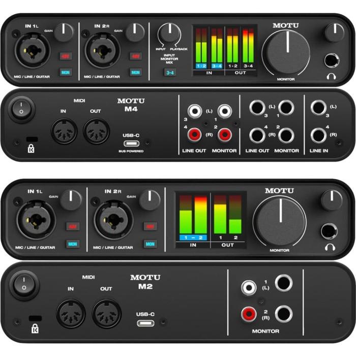 Jual Motu M2 - 2 In 2 Out Audio Interface Type C With Ess Sabre32 Ultra ...