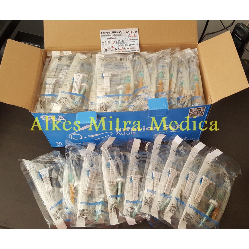 Jual Infus Set Gea / Selang Infus Dewasa Box | Shopee Indonesia