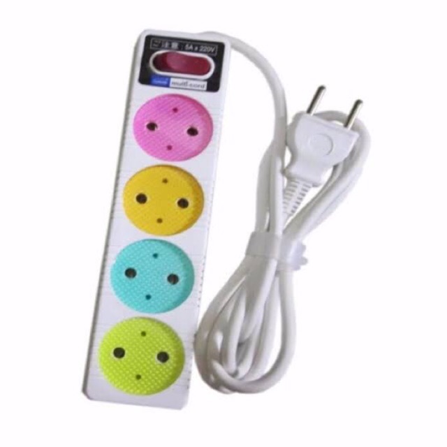 Jual Terminal listrik 4 lubang/stop kontak yunior | Shopee Indonesia