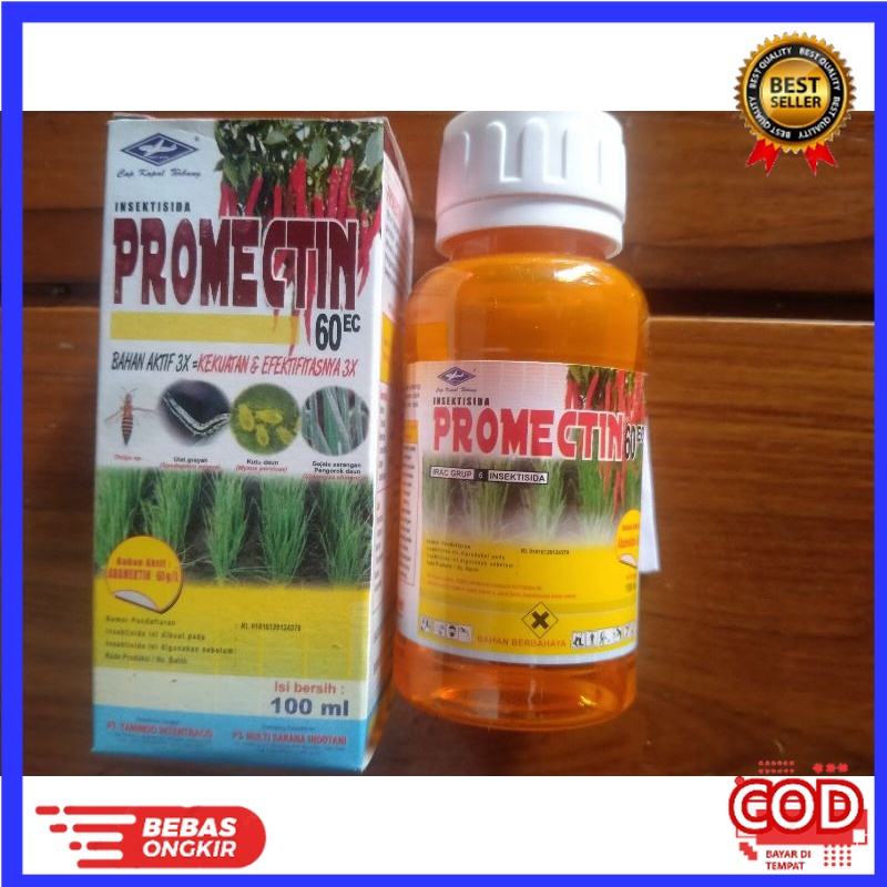 Jual QUWALITY obat uler insektisida PROMECTIN 60EC isi 100ml. | Shopee ...