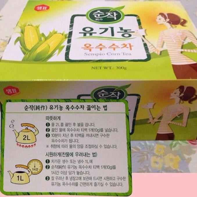 Jual Boleh Dropship Korean Sempio Corn Tea Teh Jagung Korea Sehat Kulit ...