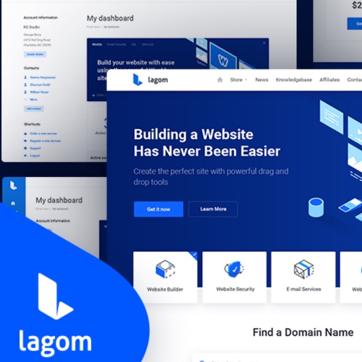 Jual Lagom WHMCS Theme Termurah - Free Pemasangan ( VERSI TERBARU ) | Shopee Indonesia