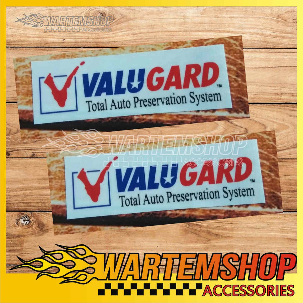 Jual Stiker Valugard OEM Tempel Dalam SET | Shopee Indonesia