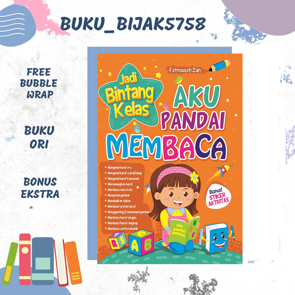Jual 6.6 SALE! BUKU AJAR MEMBACA: SUKSES JADI BINTANG KELAS "AKU PANDAI ...