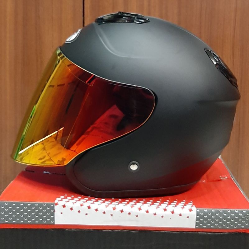 Jual HELM DYR HITAM DOFF REPLIKA KYT KYOTO HITAM DOFF PAKET GANTENG ...