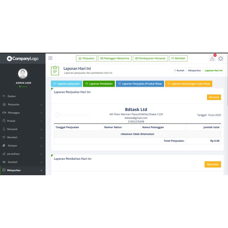 Jual Source Code Aplikasi ERP Sales Plus POS Web PHP Code Igniter | Shopee Indonesia