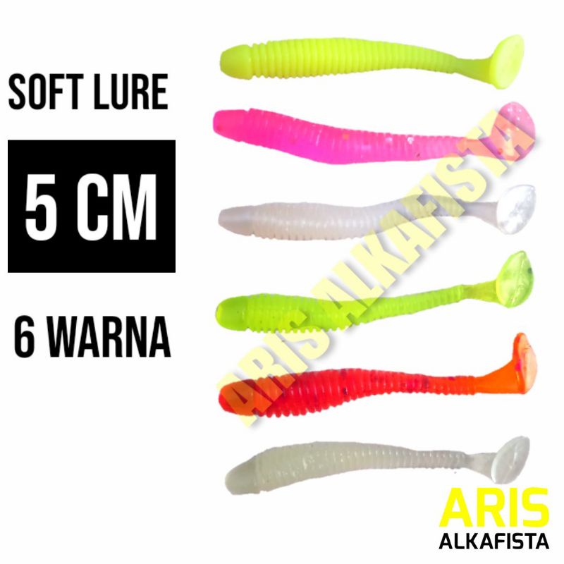 Jual Umpan Pancing Soft Lure 5 cm | Shopee Indonesia